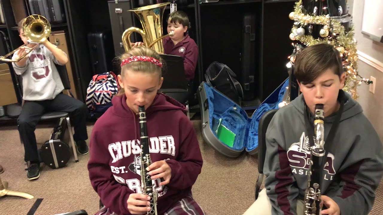 6th Grade A Band Christmas Concert - YouTube