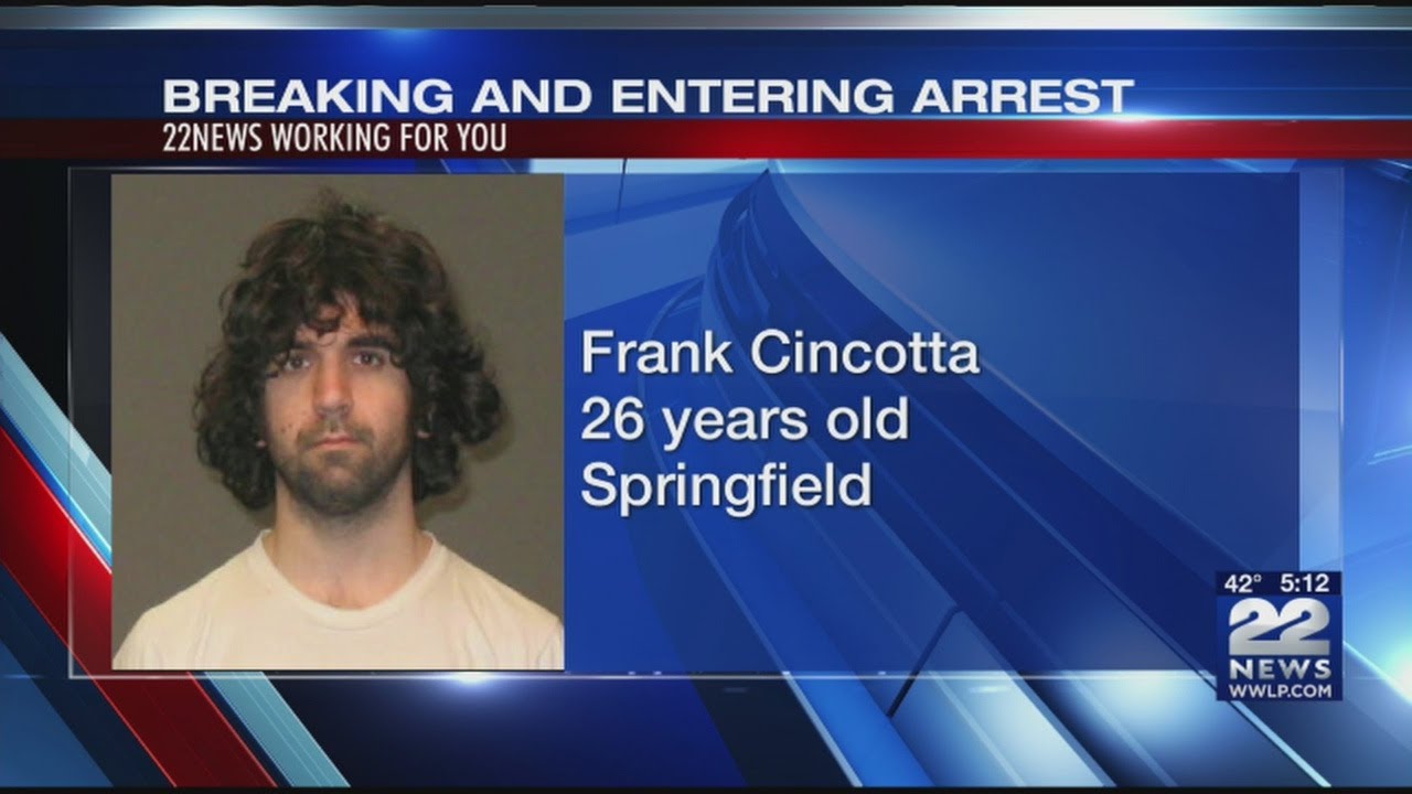 Springfield man arrested on breaking and entering, drug charges - YouTube