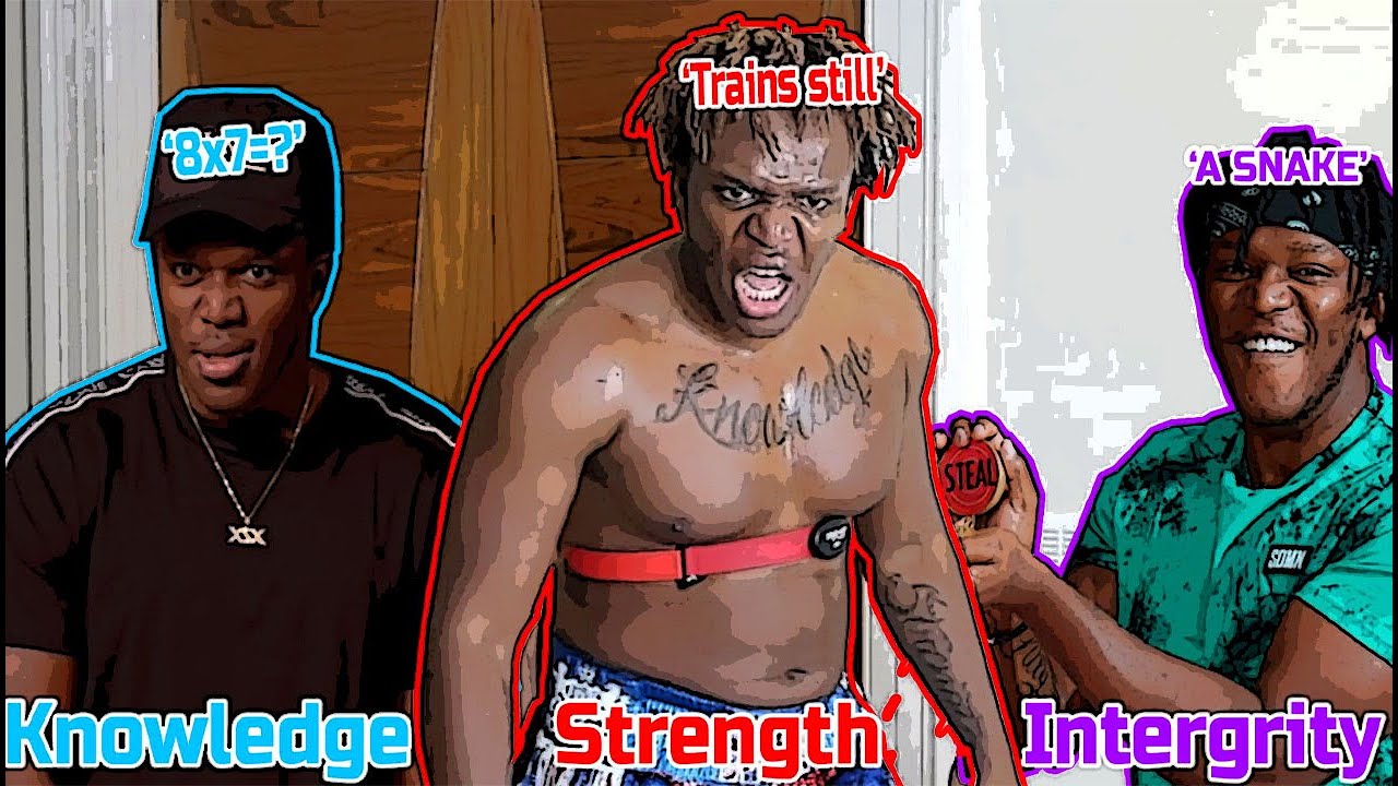 KSI lacking in Knowledge, Strength & Integrity for 5 1/2 minutes - YouTube