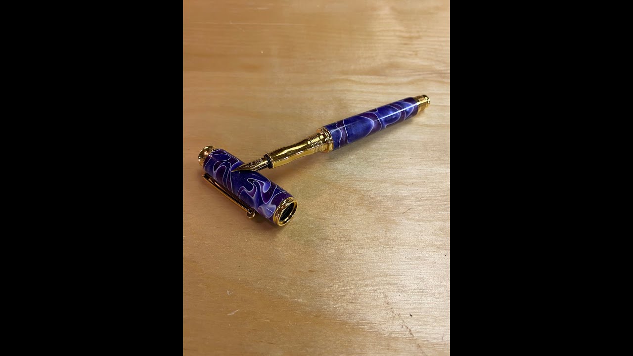 Turning My First Pen - YouTube