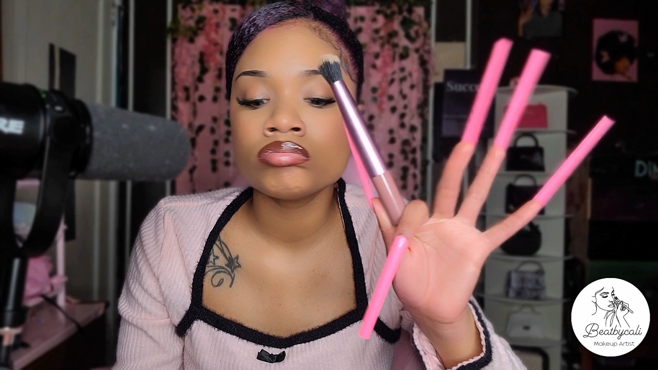 ASMR ~ Rude Makeup Artist That's Having A Bad Day Does Your Makeup ...