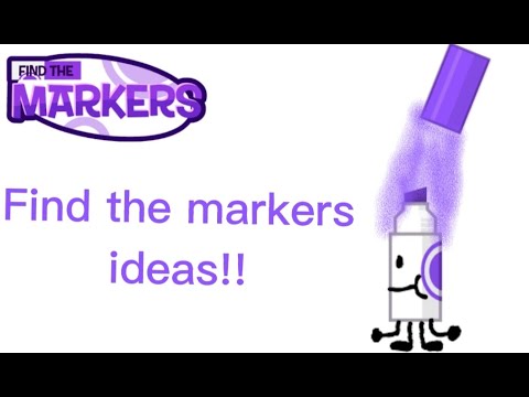 Find the markers ideas!! part 3 - YouTube
