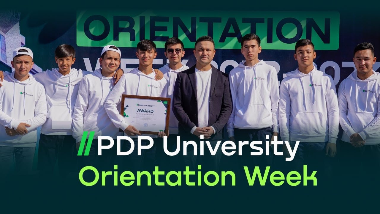 PDP University Orientation Week | Full video - YouTube