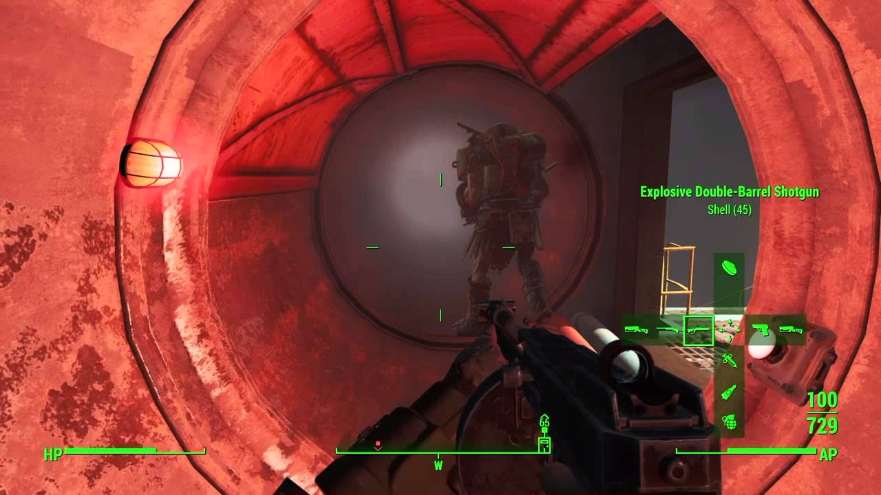 Fallout 4 Deathclaw ATTACK - YouTube