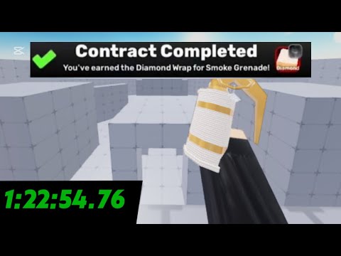 I SPEEDRAN unlocking DIAMOND SMOKE GRENADE in Roblox Rivals… - YouTube