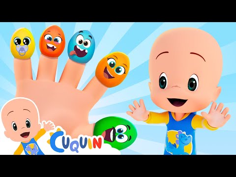 ¡Familia dedo! Huevos y globos | Canción infantil para bebés con Cleo y Cuquín