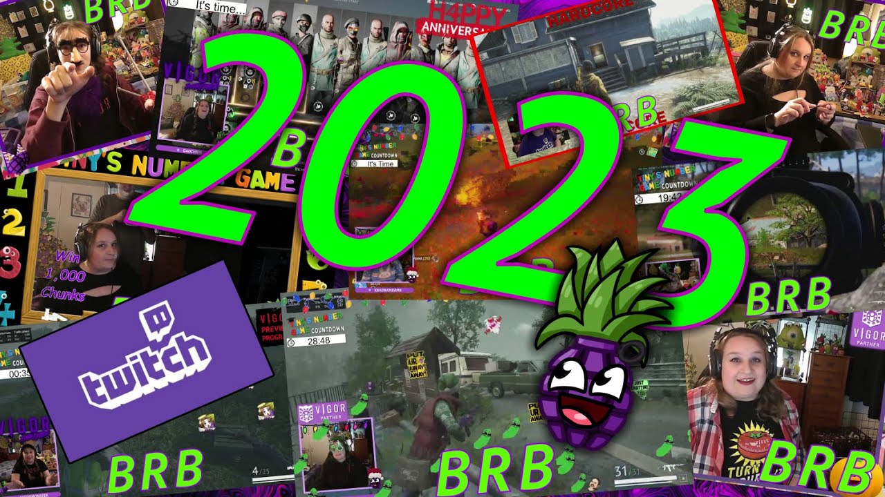 Year on Twitch 2023 | BRB Video | Evolution | Vigor | PUBG | Fortnite ...
