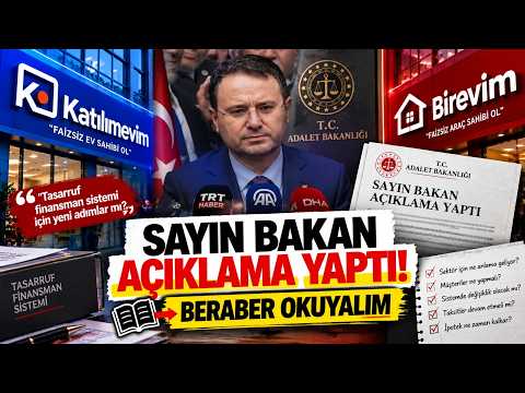 Katılımevim & Birevim Son Durum! Akın Gürlek Açıklama Yaptı | Beraber Okuyalım