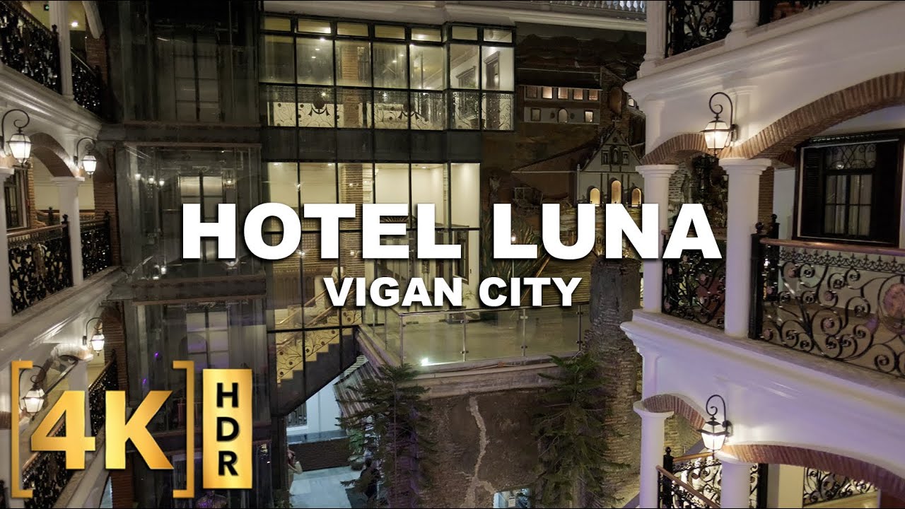 HOTEL LUNA - Vigan City's Best Hotel | Full Walking Tour | 4K HDR ...