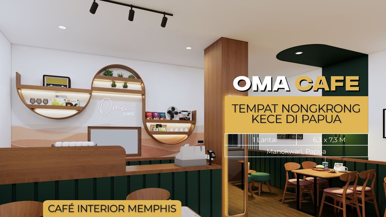 CAFE Unik INTERIOR MEMPHIS | OMA CAFE, MANOKWARI PAPUA - YouTube