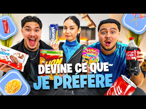 DEVINE CE QUE JE PRÉFÈRE AVEC NOTRE SOEUR ! (Spécial bouffe)