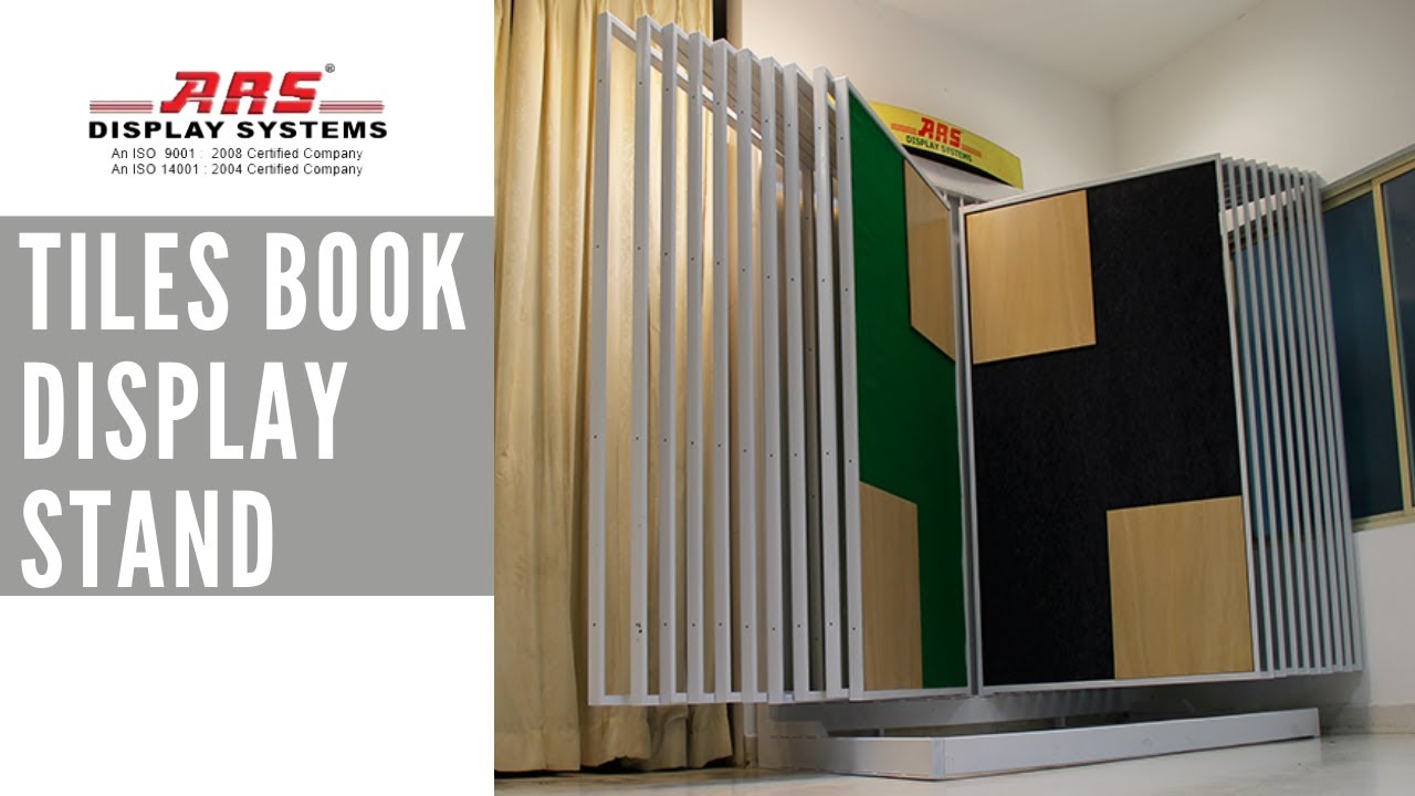 TILES BOOK DISPLAY STAND displayars@gmail.com - YouTube