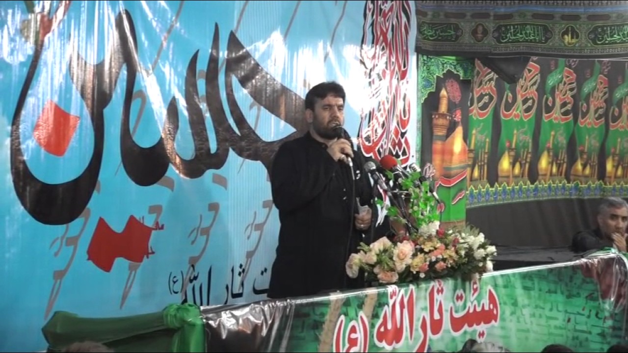 Karbalayi Sayed Nader Ahmadi 1395 shab 6 part 1 - YouTube