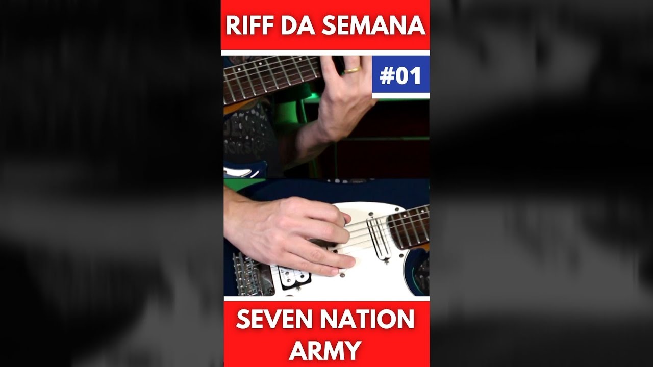 Riff da Semana #01 Seven Nation Army [com TABS - Guitarra] #shorts ...