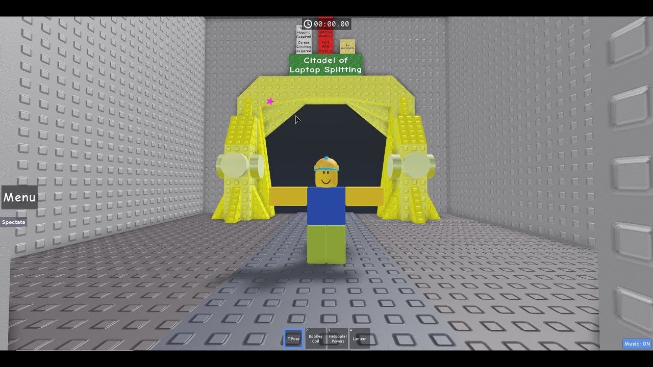 Me Beating Citadel Of Laptop Splitting (CoLS) (JToH) - YouTube
