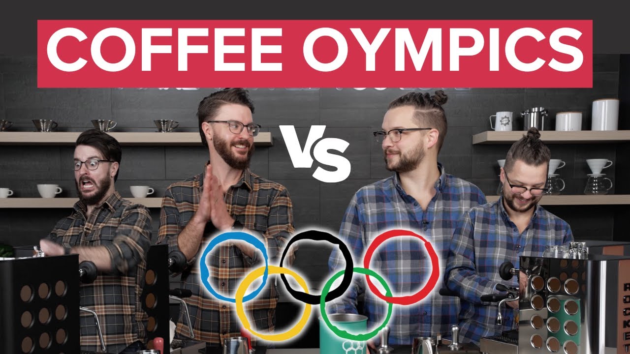 Seattle Coffee Gear Presents... COFFEE OLYMPICS! John vs Sean in a ...