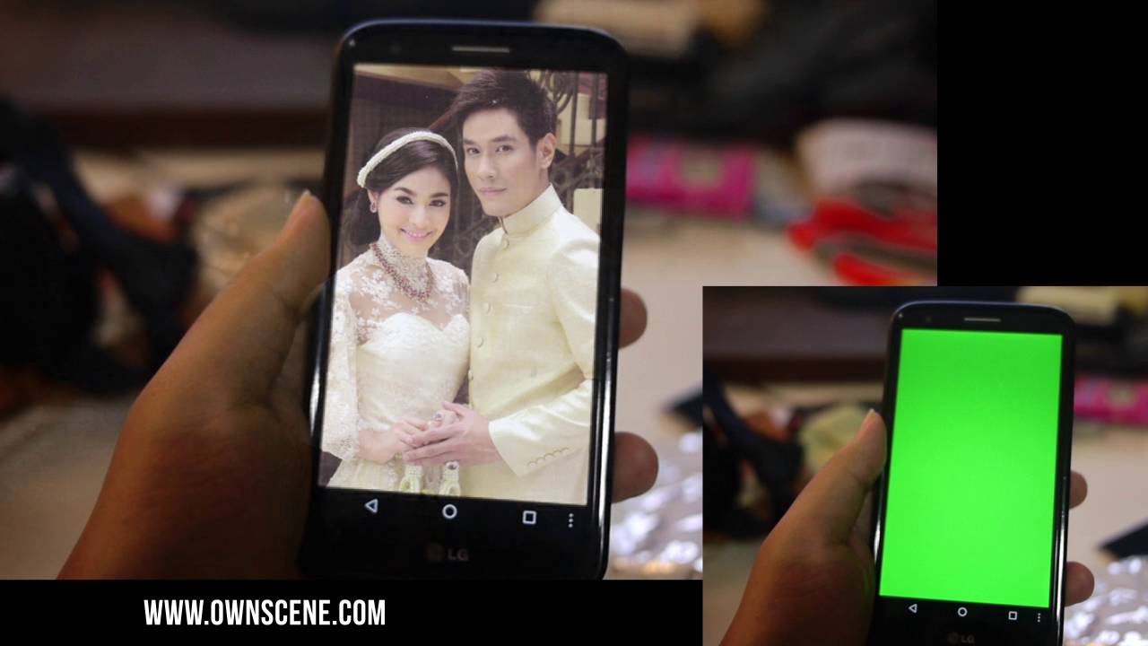 Green screen tracking on mobile. - YouTube