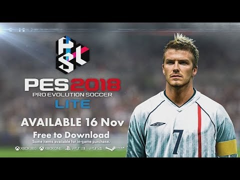 PES 2018 LITE now available for free download - YouTube