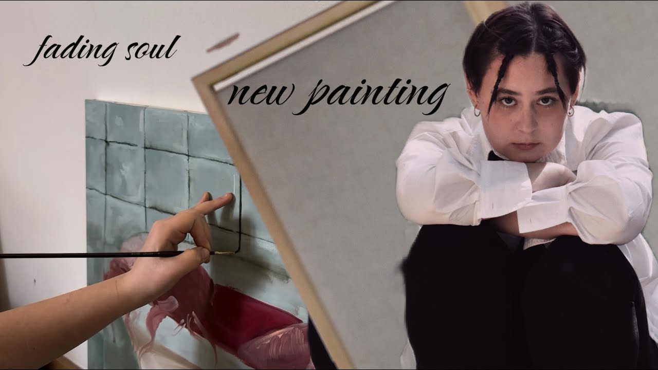 new painting | "fading soul" - YouTube