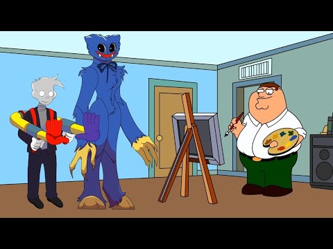 Poppy playtime Animation' huggy wuggy (Peter'I Painted My Truth) 3 ...