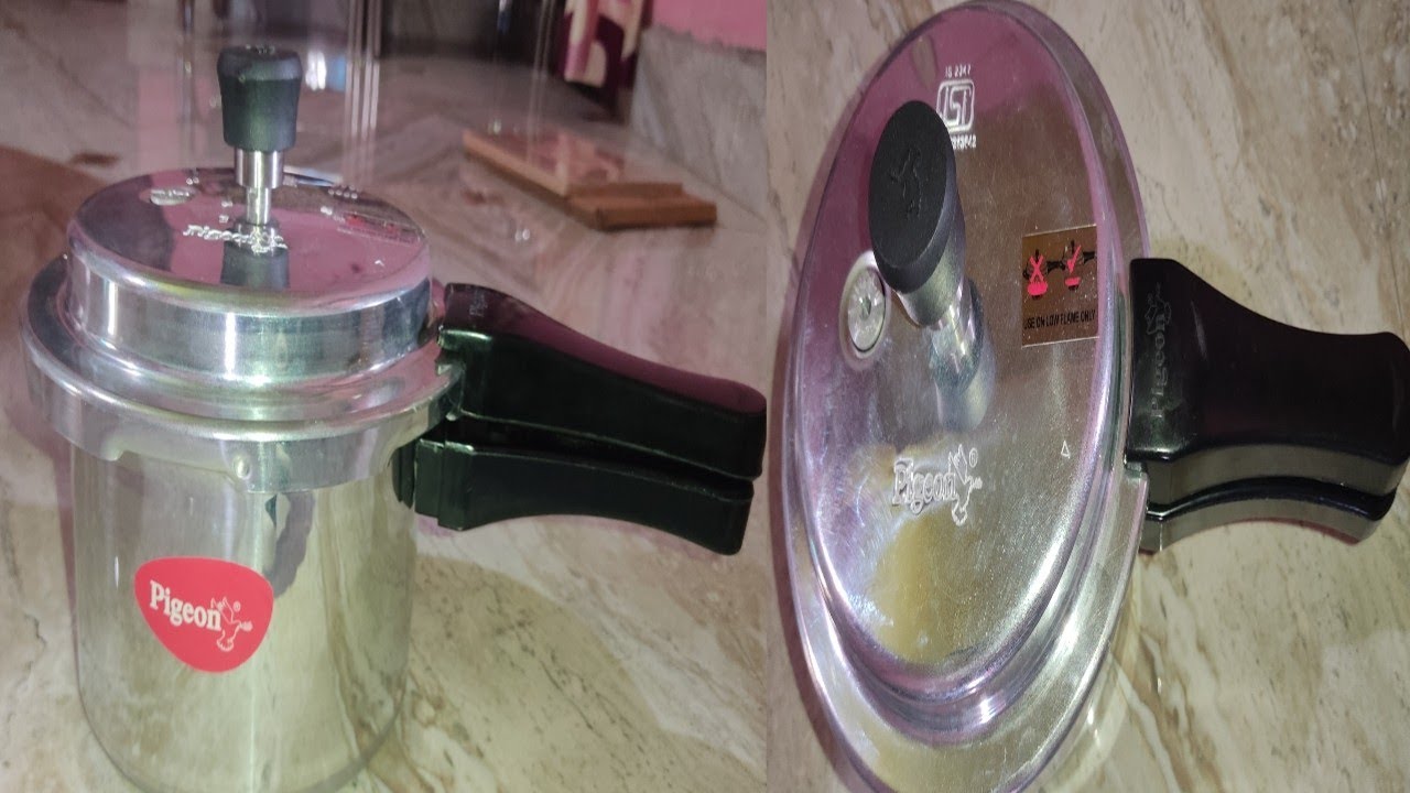 How to close Pigeon Pressure Cooker, Unboxing pressure Cooker, # ...