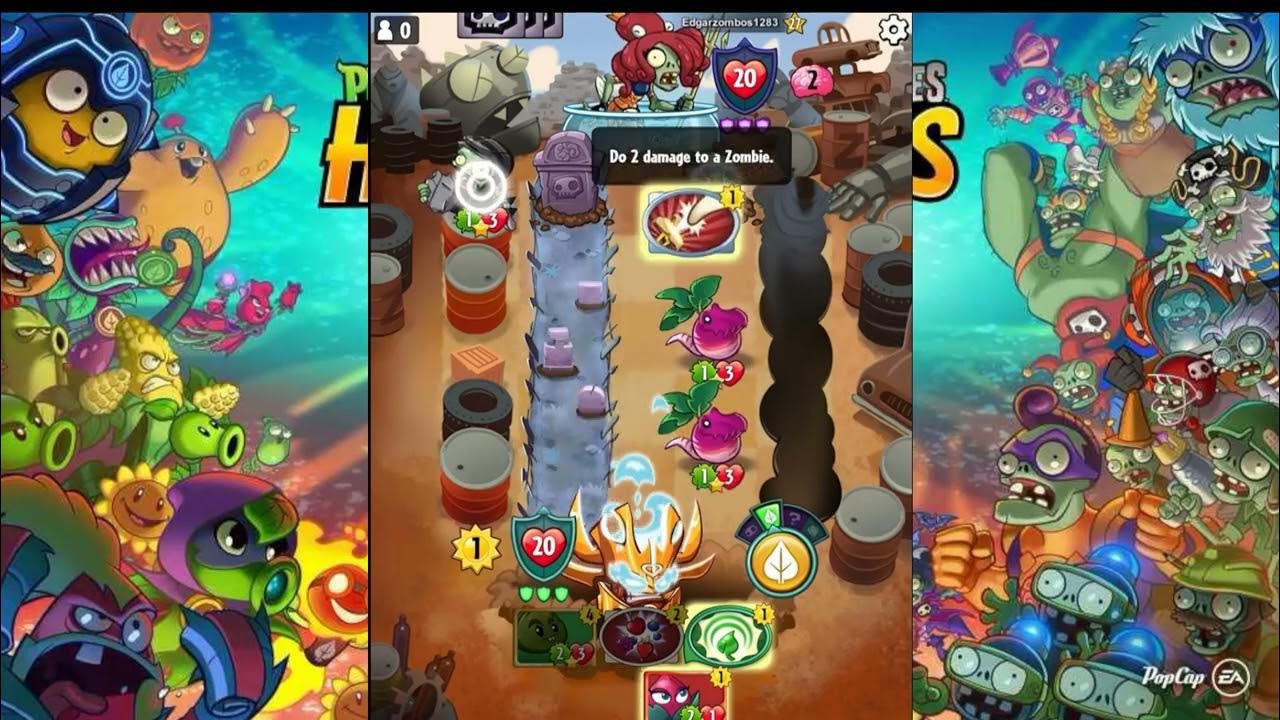 Captain Combustible vs rank 27 | first play after 2 years!! | PVZ Heroes - YouTube