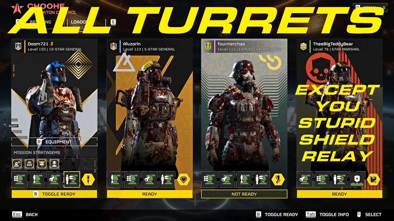 ALL TURRETS ON BOTS RETURNS! | Helldivers 2 - YouTube