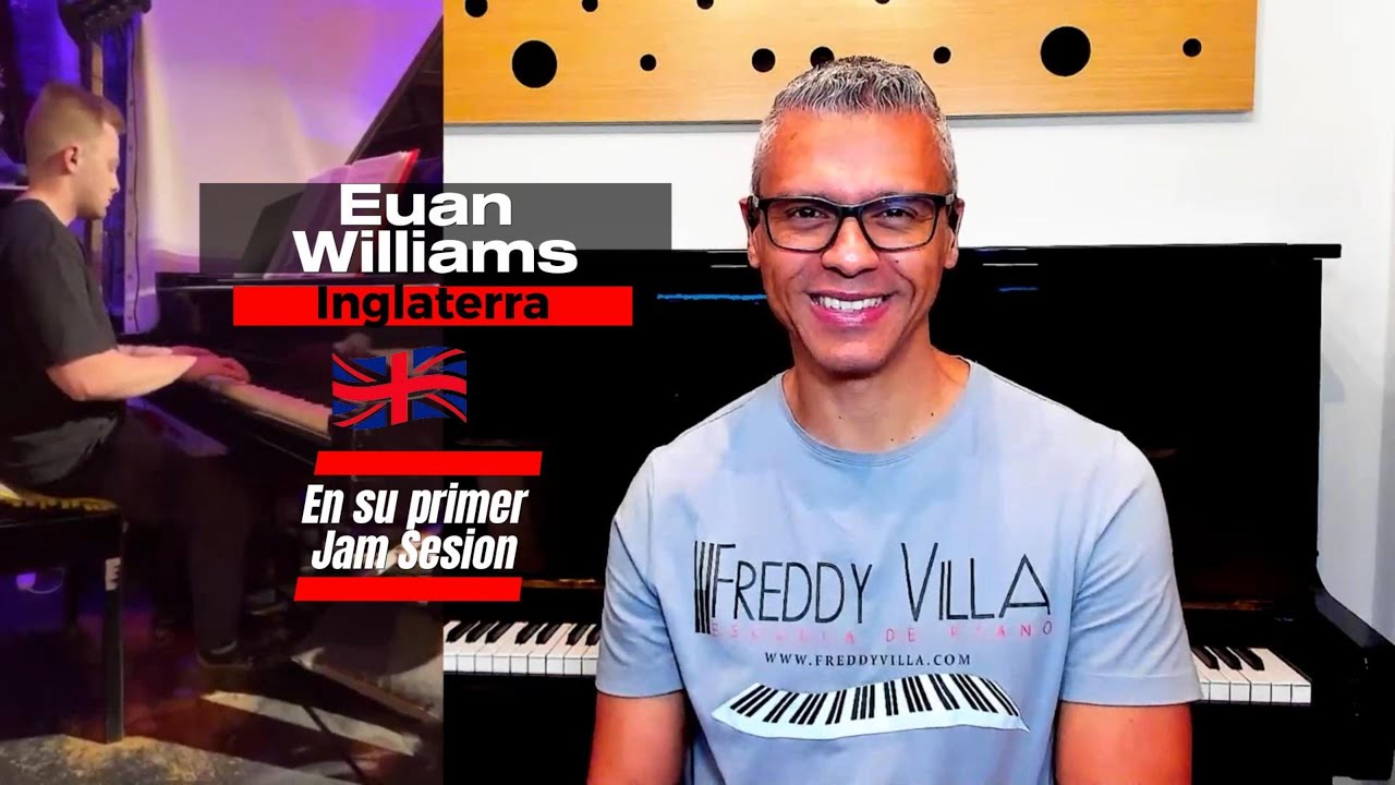 Mi estudiante en su Primer Jam Sesion 🔥🔥👍🏼🎹 Euan Williams desde ...