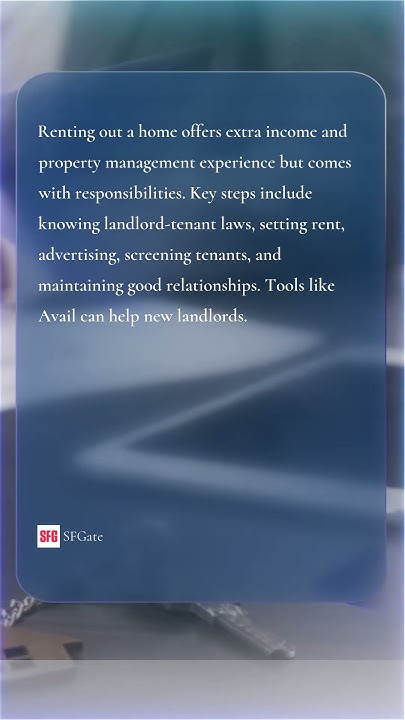 How To Rent Out Your House: What New Landlords Should Know - YouTube