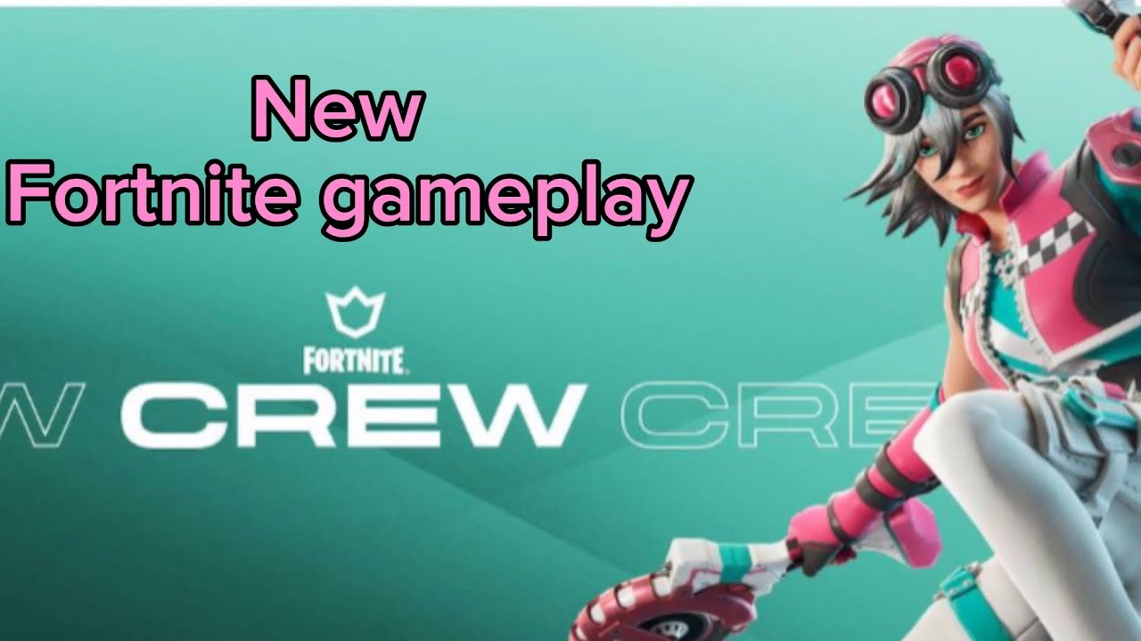 New August 2024 Fortnite Crew Pack Set (The Operator) Gameplay Review ...