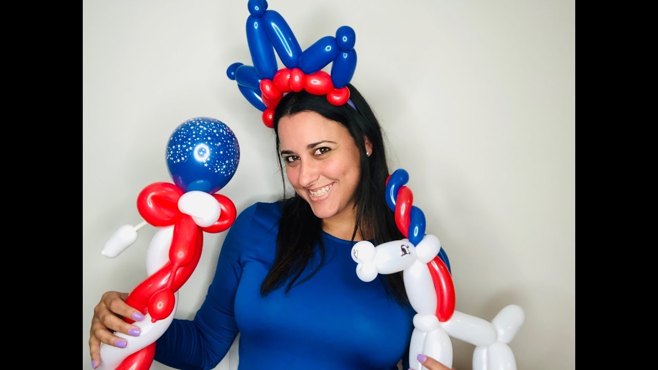 4th of July Balloon Designs - YouTube