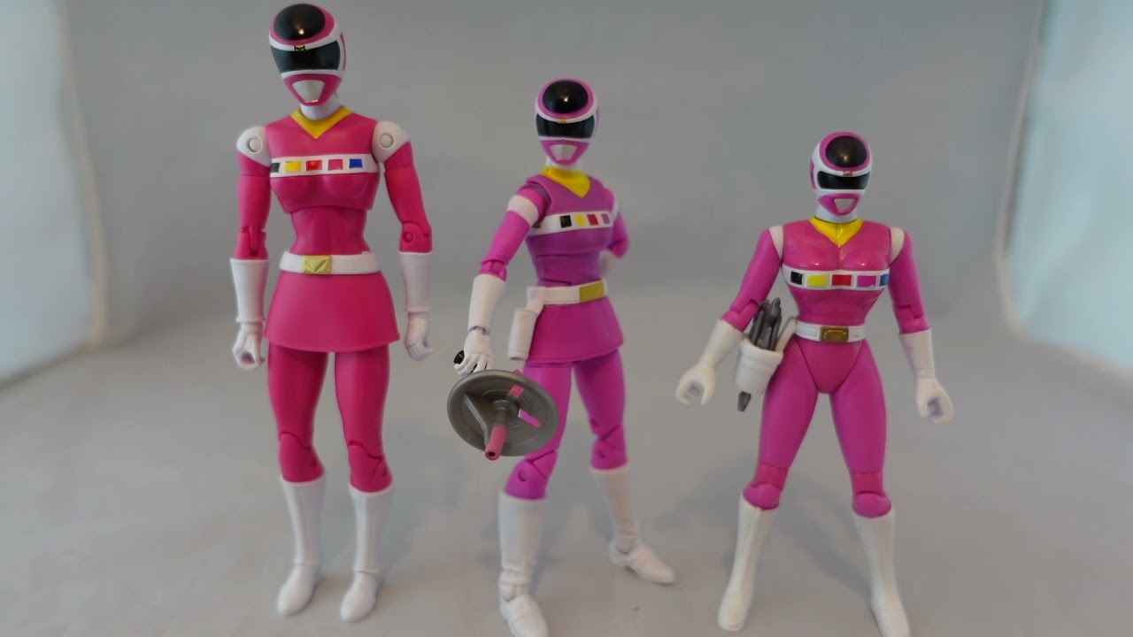 Power Rangers Lightning Collection In Space Pink Review & Comparison ...