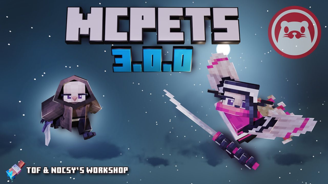MCPets 3.0.0 - Tof & Nocsy's Workshop [Trailer] - YouTube