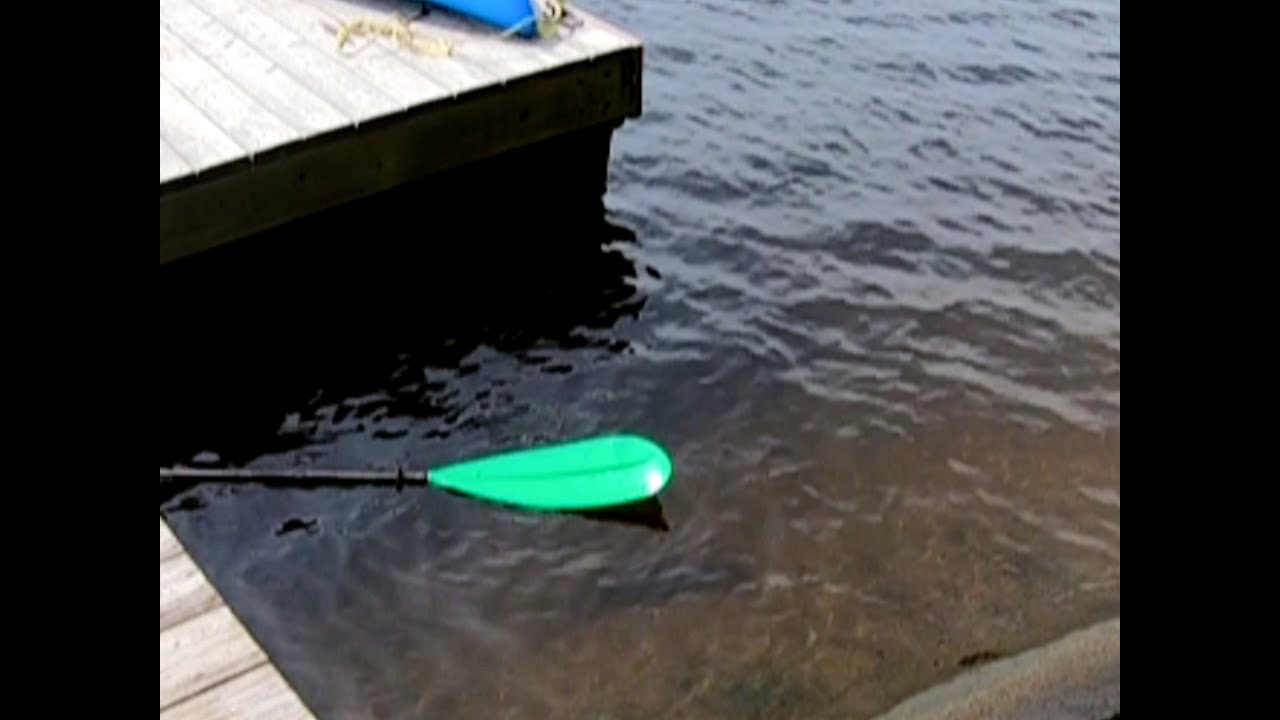 Air Paddle kayak paddle floating demo - YouTube