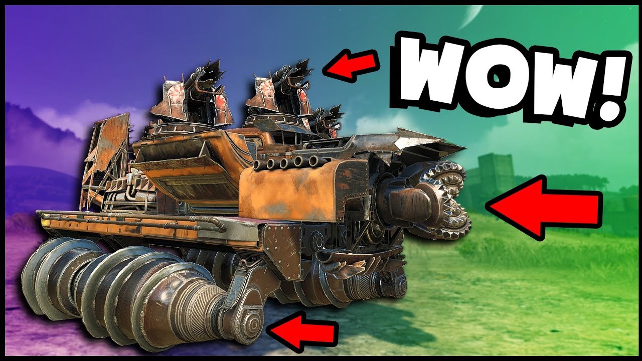 Crossout - NEW CERBERUS CAB, JUNKBOW, MEAT GRINDER WHEEL, Bat Cab ...