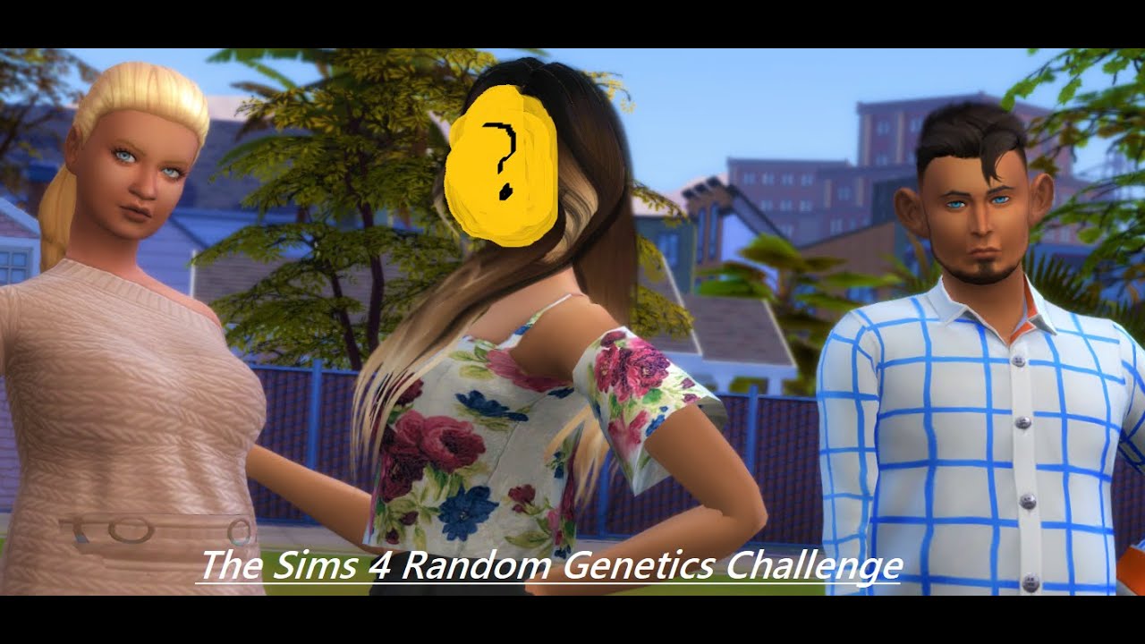 Sims 4 | Random Genetics | - YouTube