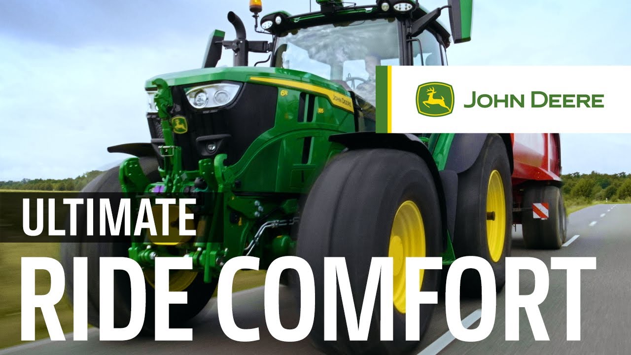Experience Ultimate Ride Comfort with JOHN DEERE TRACTORS! - YouTube
