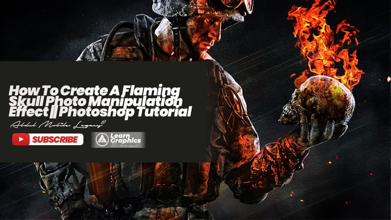 How To Create A Flaming Skull Photo Manipulation Effect With Adobe ...