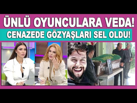 Tolga Güleryüz ve Burak Topçu'ya acı veda! Ölen tiyatrocular toprağa verildi