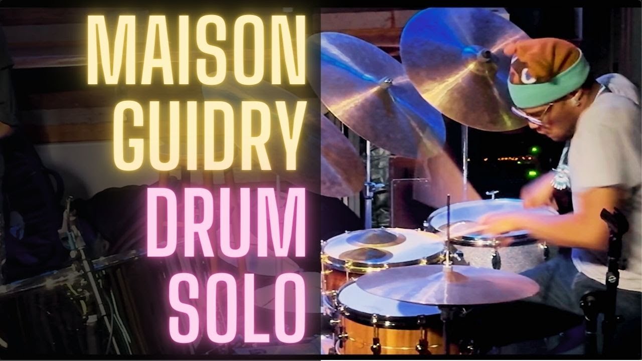 Maison Guidry open drum solo with Jonathan Scales Fourchestra - YouTube