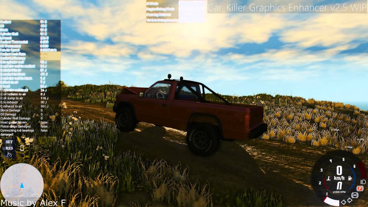 BeamNG.Drive - Car_Killer's Graphics Enhancer v2.5 WIP 1080p - YouTube