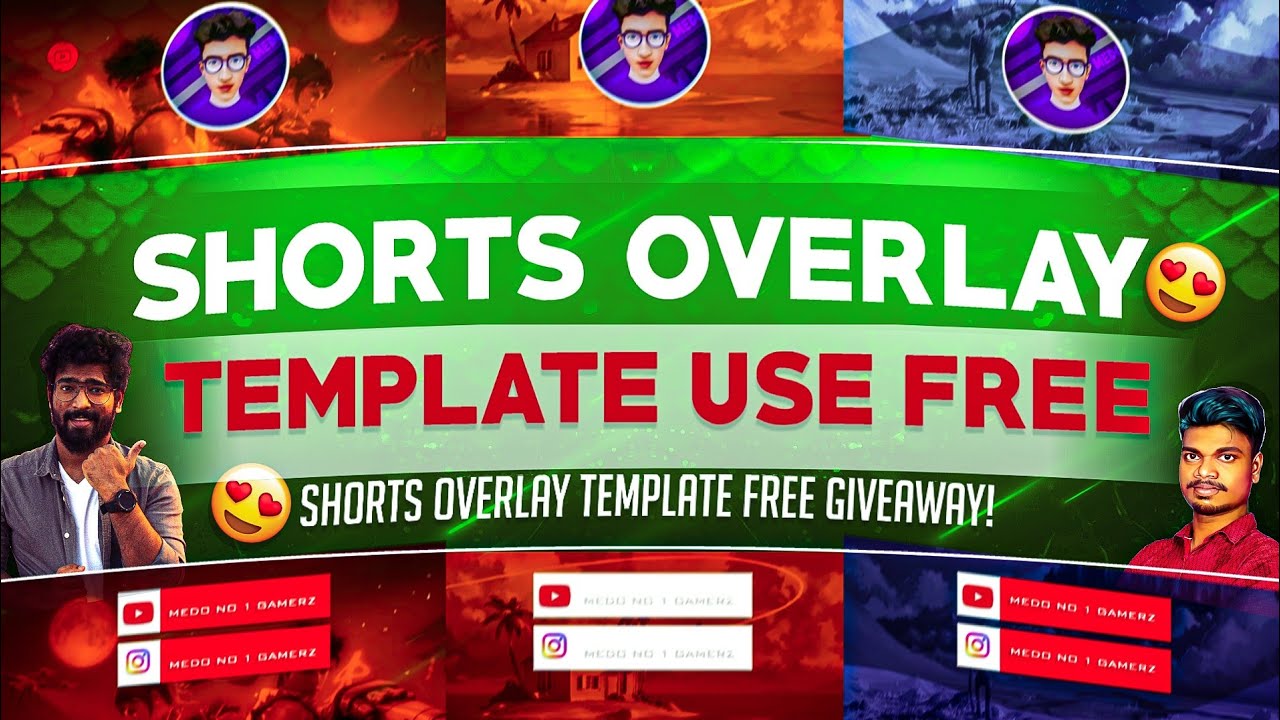 Youtube shorts Overlay editing tutorial || freefire youtubers shorts ...