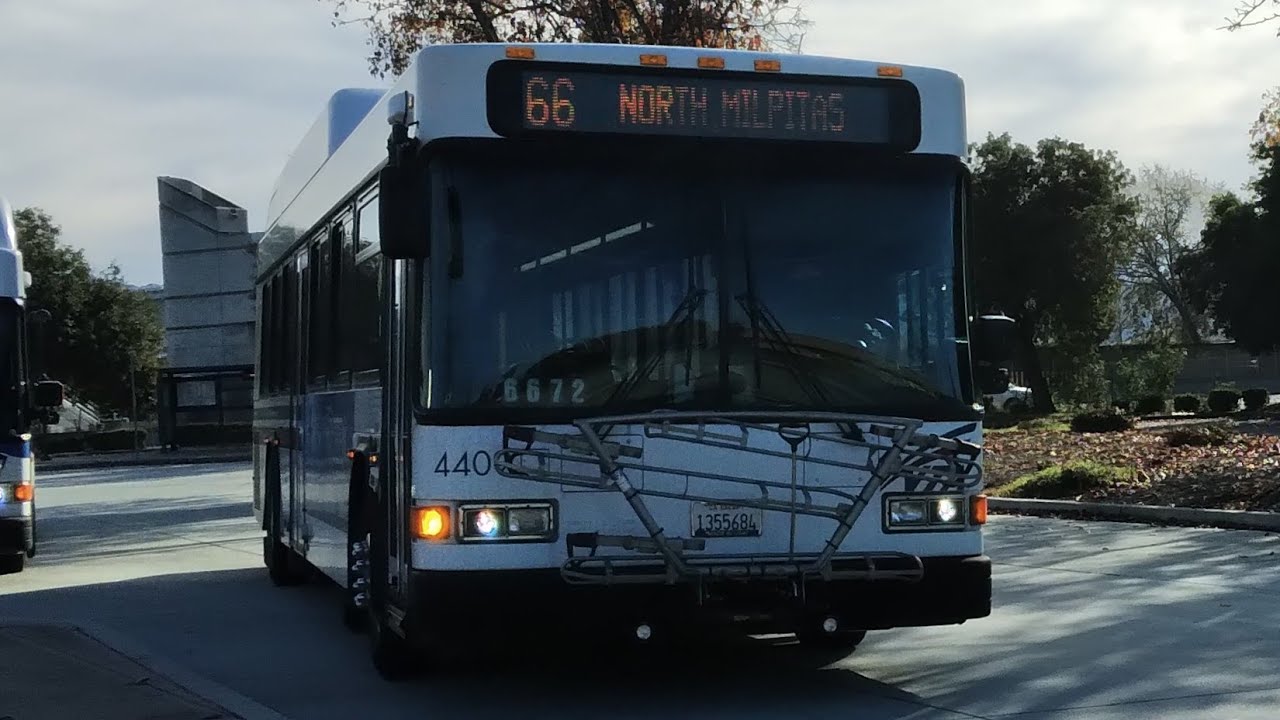 Santa Clara VTA 2014 Gillig Low Floor HEV 40' 4409 on Route 66 - YouTube