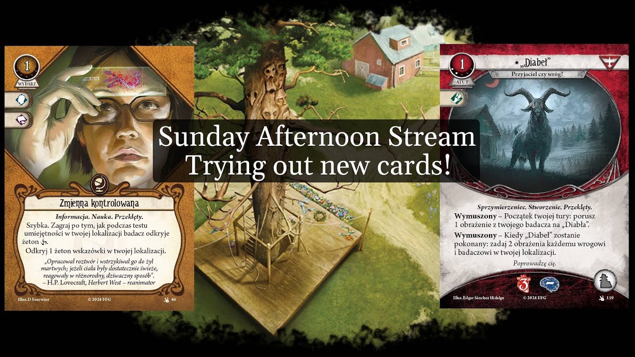 Livestream - Trying out new cards from Hemlock Vale - YouTube