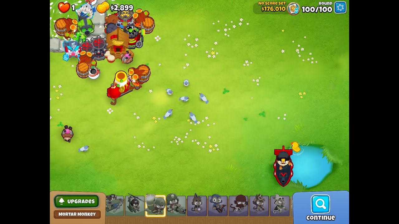 failed axis of bloons run - YouTube