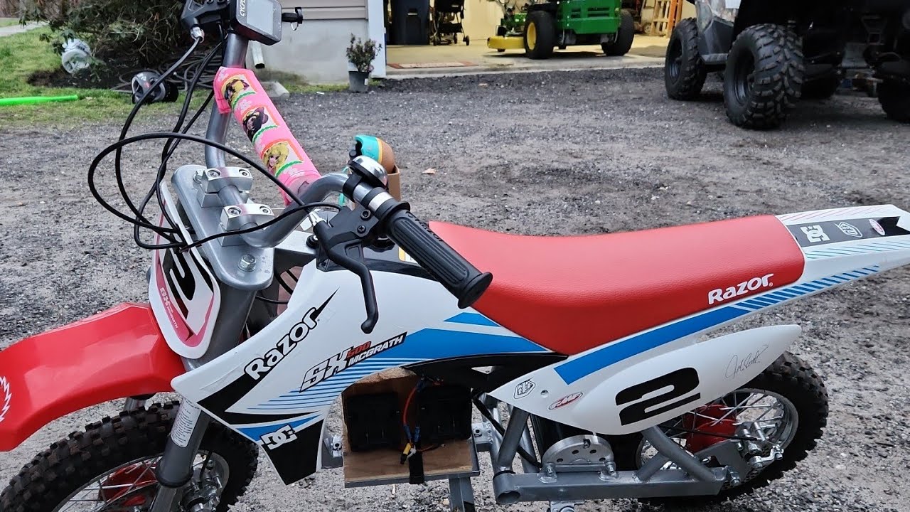 Razor SX 500 48v kobalt batteries 20mph - YouTube