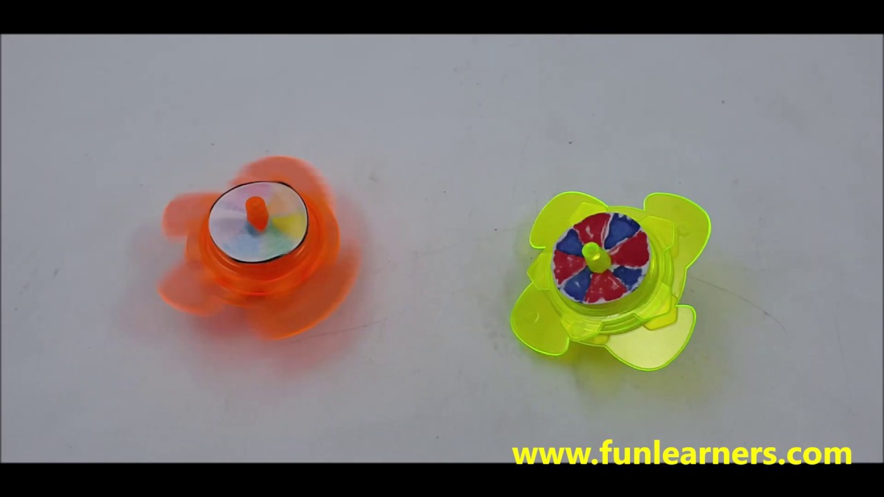 spin top pack of 3b - YouTube
