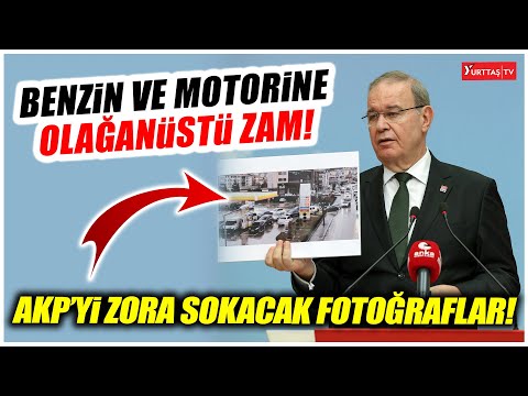 Benzin ve motorine olağanüstü zam! Faik Öztrak AKP'yi zora sokacak fotoğrafları gösteriyor...
