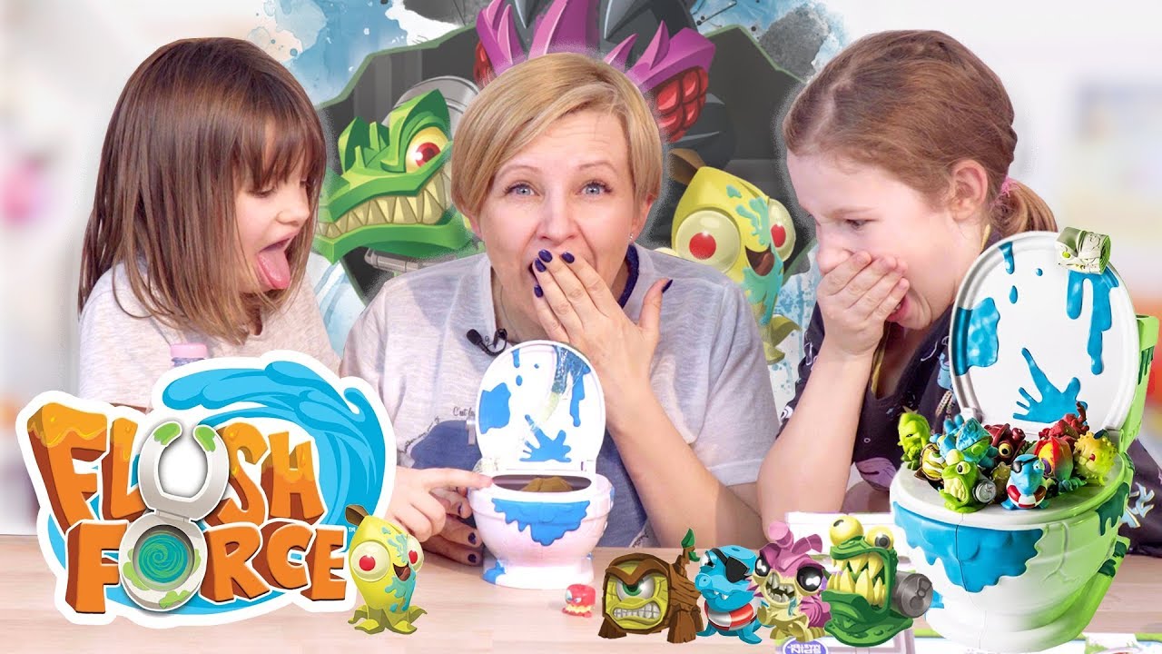 Flush Force - okropna toaleta, Spin Master - YouTube