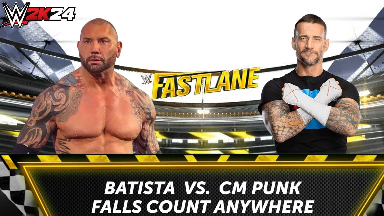Full Match - Batista vs. Cm Punk: Falls Count Anywhere: Fastlane | WWE ...